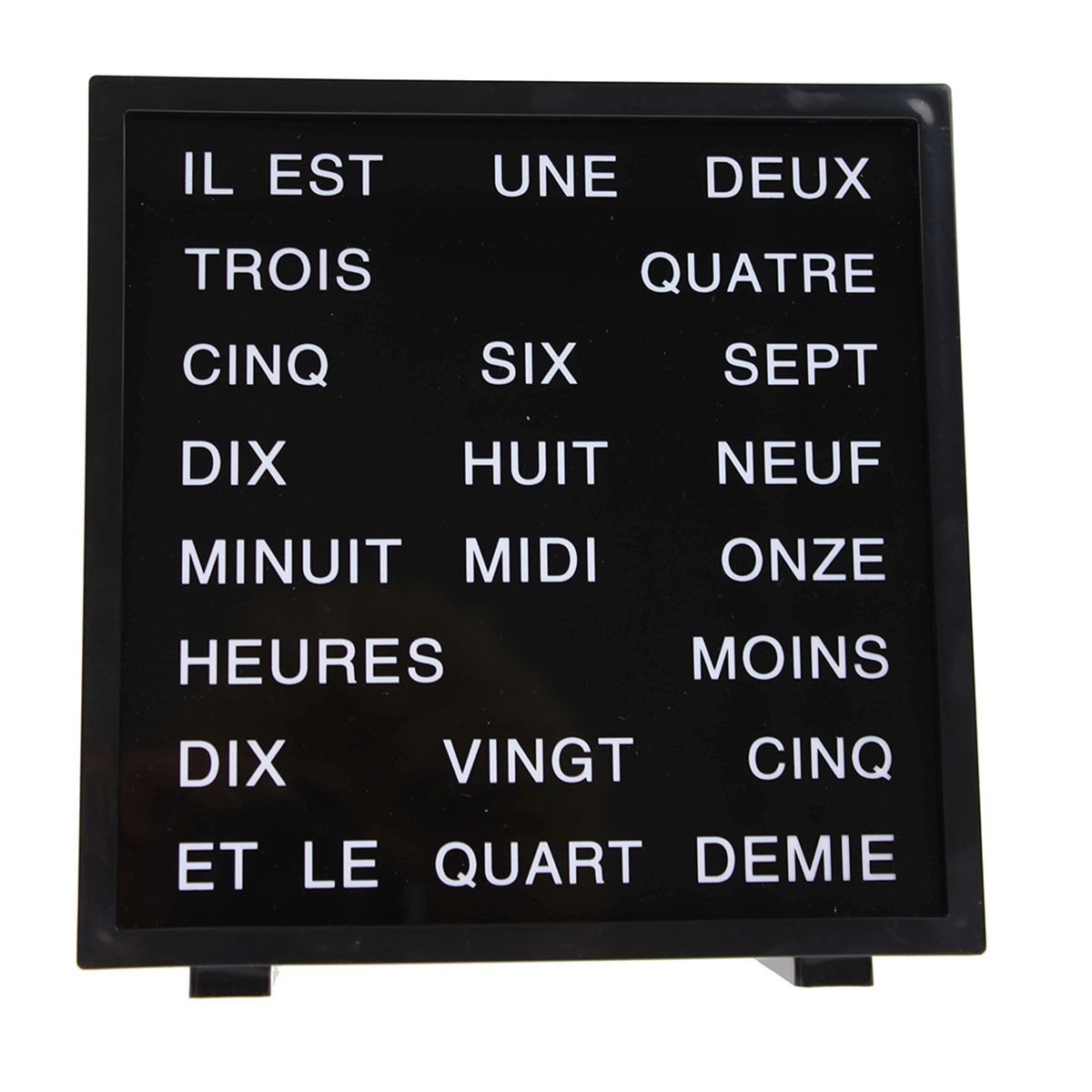 Led word clock - automationtiklo